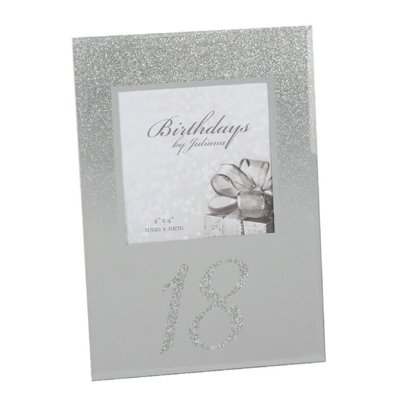 18th Birthday Glitter Photo Frame | 18th Birthday Picture Frame
