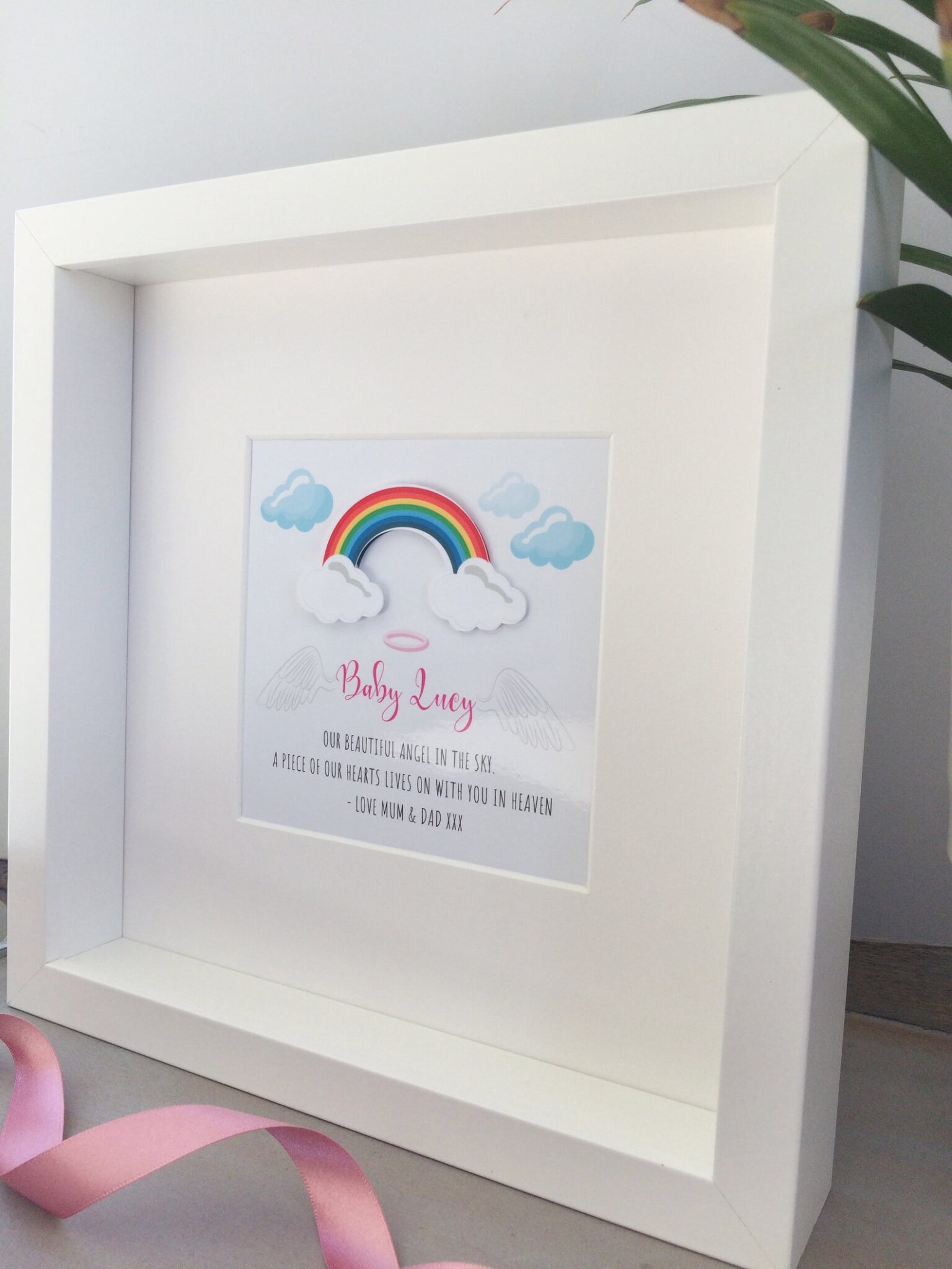 Personalised Baby Memorial Frame | Baby Memorial Gifts Ireland