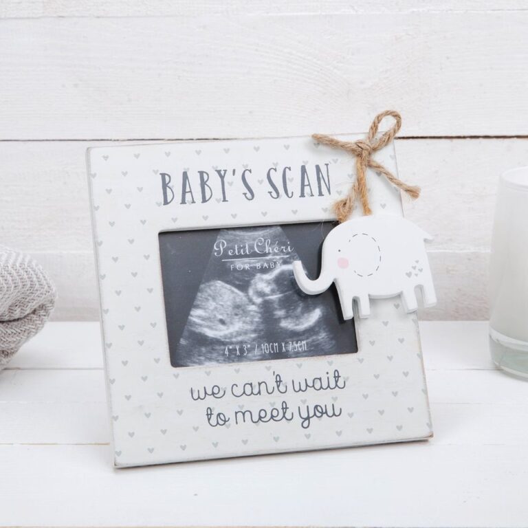 Elephant Baby Scan Photo Frame | Baby Scan Frame