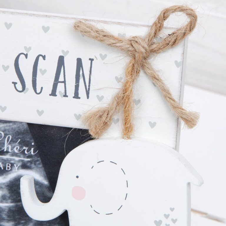 Elephant Baby Scan Photo Frame | Baby Scan Frame