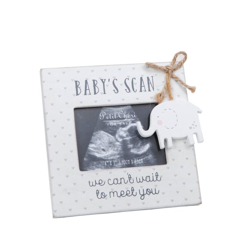 Elephant Baby Scan Photo Frame | Baby Scan Frame