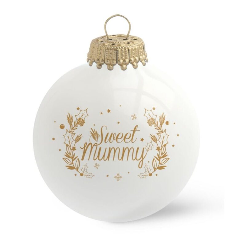 Sweet Mummy Christmas Bauble | Rubydo Gifts