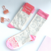 Thank You Teacher Female Socks | Female Teacher Gift Idea