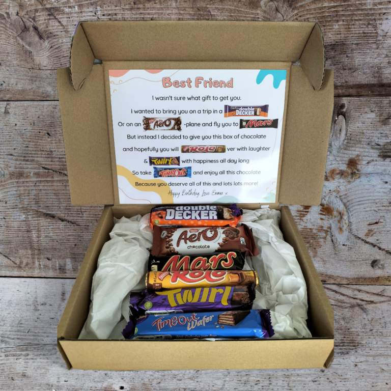 Best Friend Chocolate Poem Gift Box | Best Friend Gift