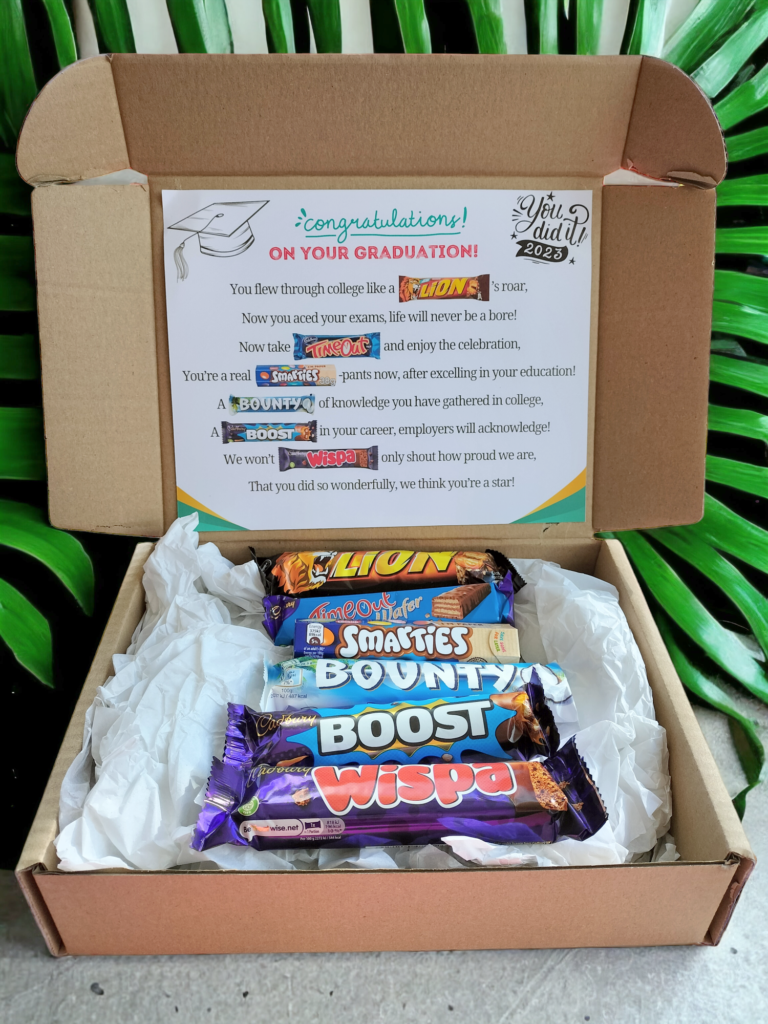 Graduation Chocolate Poem Gift Box | Graduation Gift Idea