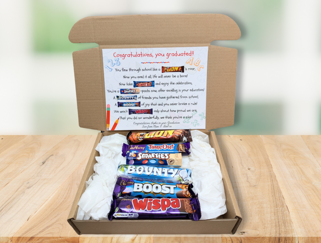 Primary School Graduation Chocolate Poem Gift Box